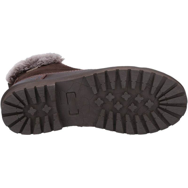 Cotswold Evenlode Bottes D'hiver En Cuir Marron Pour Femme – Tower ...